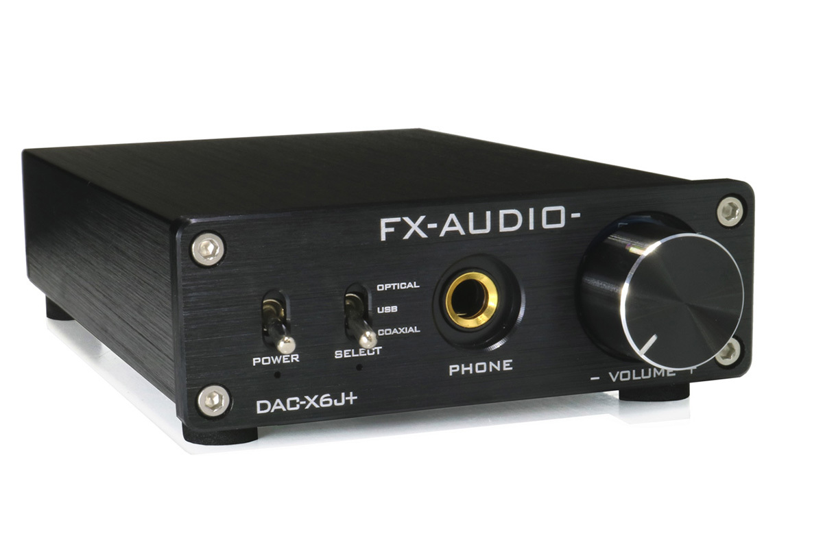 FX-AUDIO-、USBレシーバー部を強化したヘッドホンアンプ内蔵DAC「DAC-X6J+」 - PHILE WEB