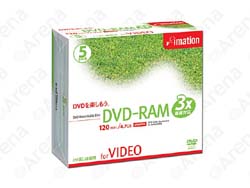 IMATION DV-RAM 120VBDのニュース/レビューとお買い得情報 - PHILE WEB 製品データベース