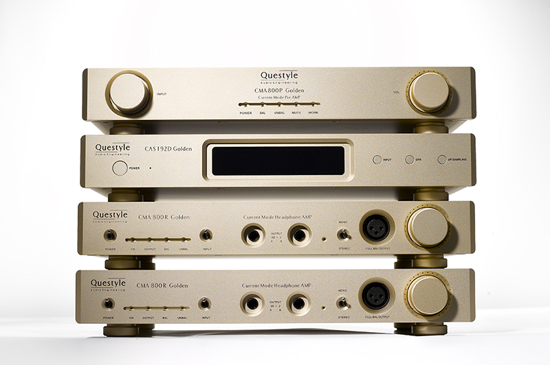 Questyle Audio、据置型ヘッドホンアンプ／プリアンプ／DACのゴールドリミテッドモデル - PHILE WEB