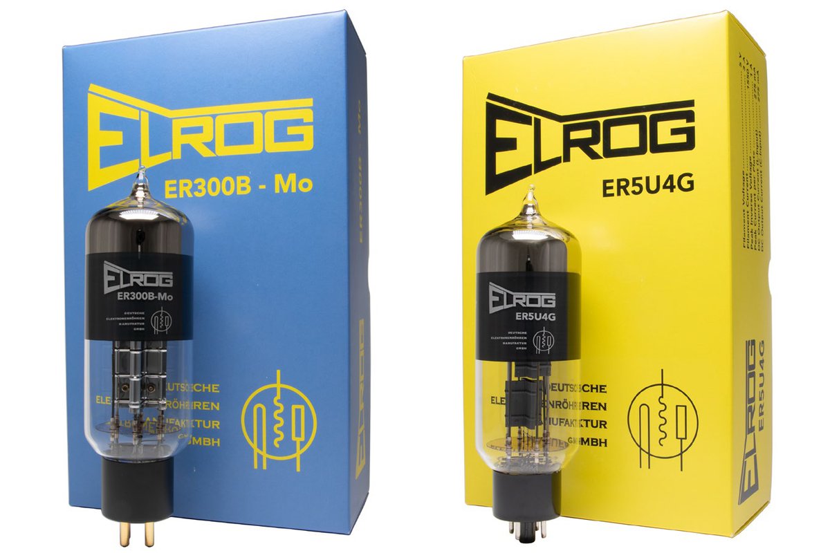 ELROG、ハイエンドオーディオ用の3極真空管「ER300B-Mo」／整流管「ER5U4G」 - PHILE WEB