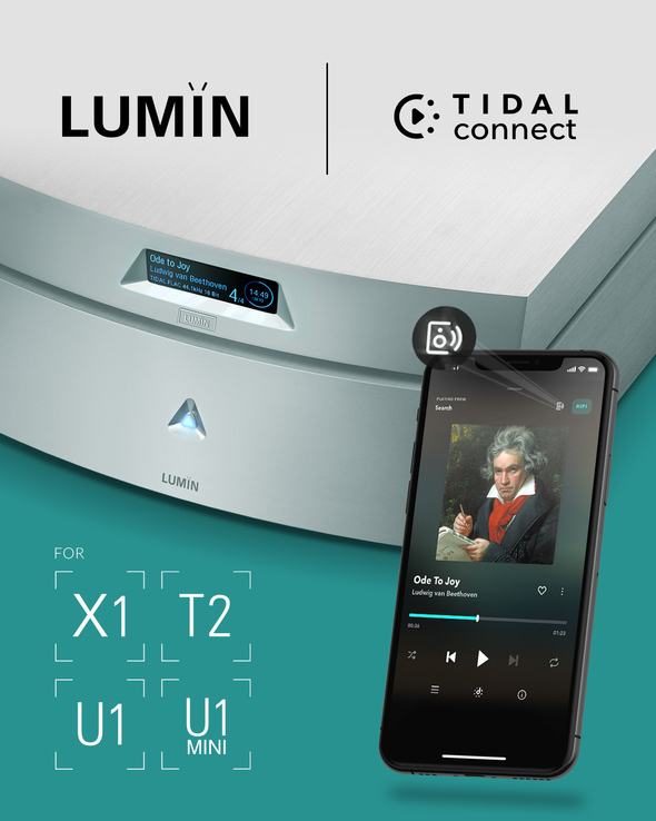 LUMIN、ネットワークプレーヤー「X1」など4製品がTIDAL Connectに対応 - PHILE WEB
