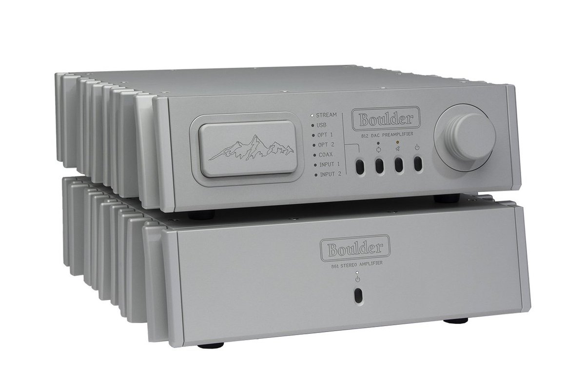 Boulder、DACプリ「812」&ステレオパワー「861」。ブランド最先端技術をLPジャケサイズに凝縮 - PHILE WEB