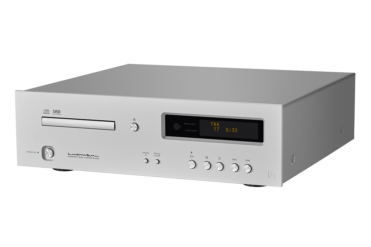 ラックスマン、ローム製DAC採用のCDプレーヤー「D-03R」。従来モデルの要素を “徹底的に再構築” - PHILE WEB