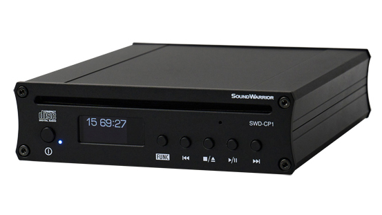 SOUND WARRIOR、小型CDプレーヤー「SWD-CP1」をEC限定で発売。約7万円 - PHILE WEB