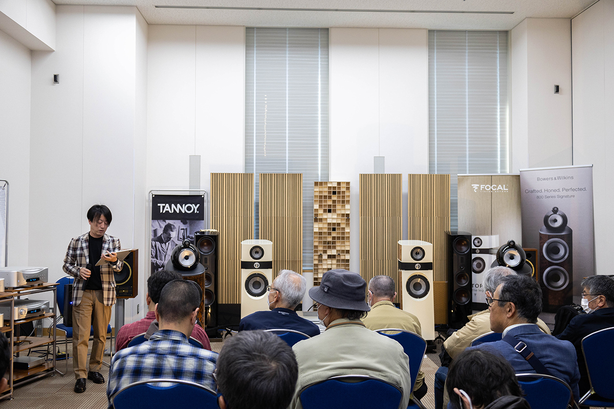 ＜九州フェア＞アキュフェーズ「C-57」＆「E-3000」を九州初お披露目／土方氏のエソテリックイベントは大盛況 - PHILE WEB