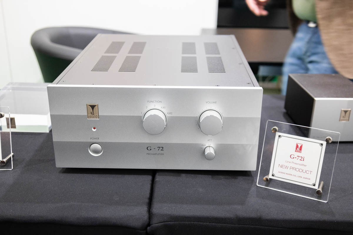 【HIGH END】オーディオノート、“親しみやすさ”を狙った真空管プリ＆フォノイコを世界初披露 - PHILE WEB
