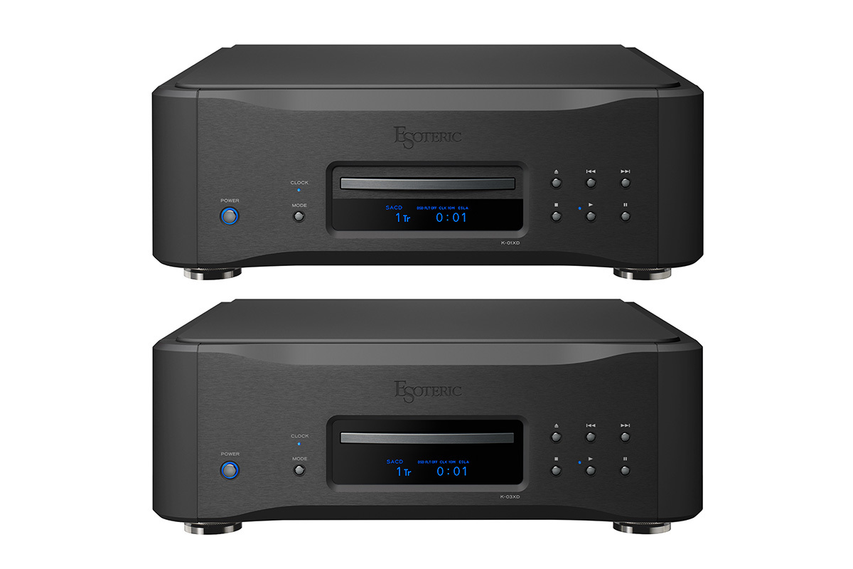 エソテリック、一体型SACDプレーヤー「K-01XD SE」「K-03XD SE」の限定カラー「Black Edition」を各50台限定で発売 - PHILE WEB