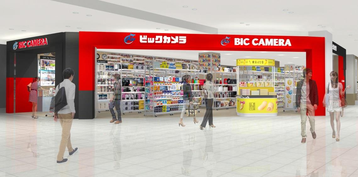 「Air BIC CAMERA」3号店がアクアシティお台場にオープン - PHILE WEB