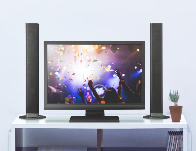 ドン・キホーテ、分割／連結して2通りの設置ができるテレビ用スピーカー - PHILE WEB