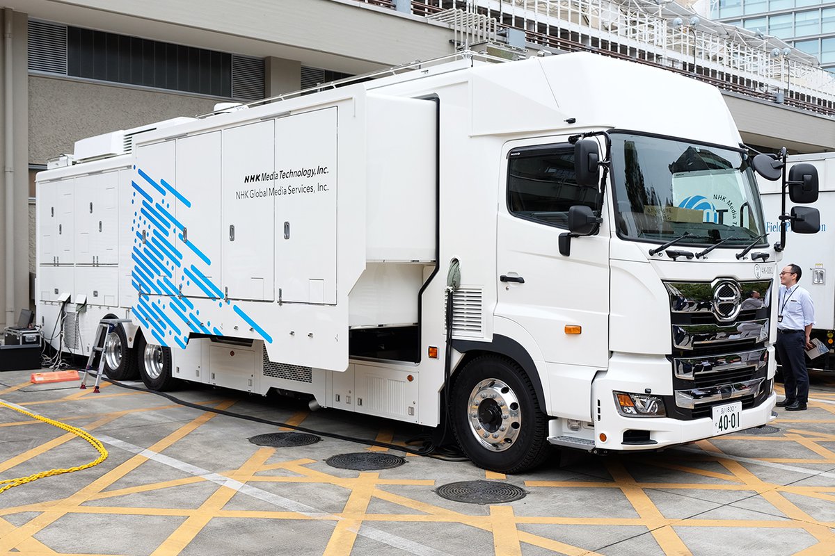 NHK、IP導入の4K中継車「4K-OB1」発表。東京五輪に向け4Kスポーツ中継など制作力強化 - PHILE WEB