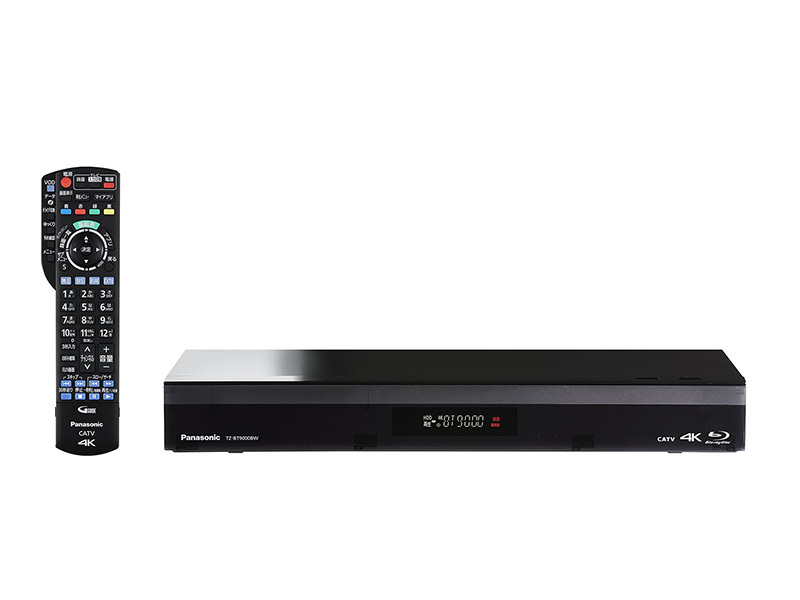 パナソニック、同社初の4Kトリプルチューナー搭載CATV STB「TZ-BT9000BW」 - PHILE WEB