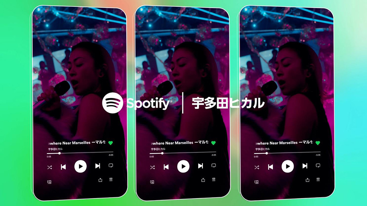 Spotify、宇多田ヒカル・星野源・Mrs. GREEN APPLEの縦型ビデオシングル公開 - PHILE WEB