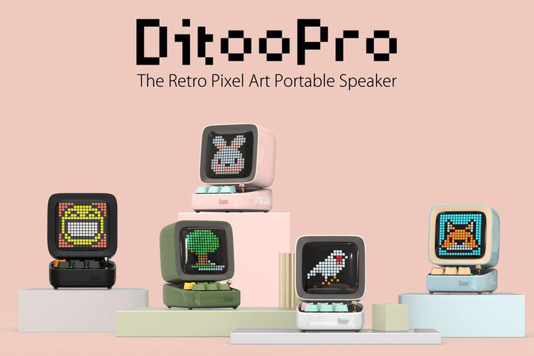Divoom、出力アップしたピクセルアートスピーカー「DITOO-PRO」。STUDY優作限定モデルも - PHILE WEB