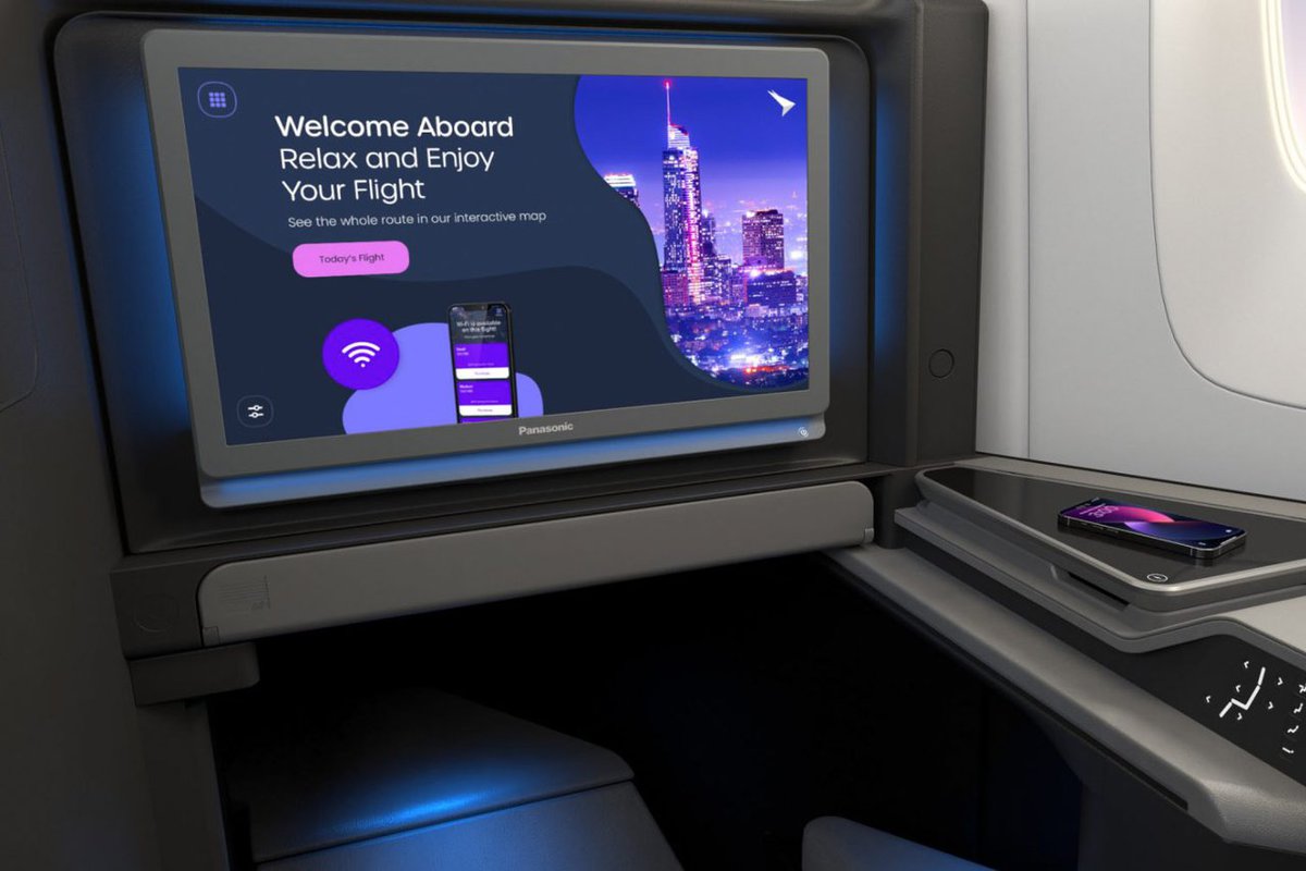 パナソニック、初の4K OLED採用機内エンタメシステム「Astrova」。ユナイテッド航空が採用へ - PHILE WEB