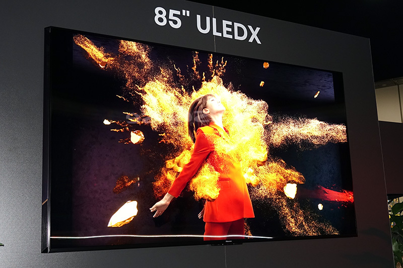 ＜IFA＞ハイセンス、8Kテレビ「ULED X 8K」などアピール - PHILE WEB