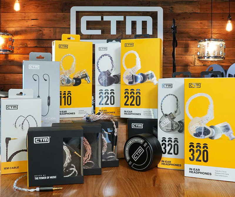 ヒビノ、プロ向けIEMブランド「CTM」を取扱開始。ユニバーサルIEM「CE Series」を11/30発売 - PHILE WEB