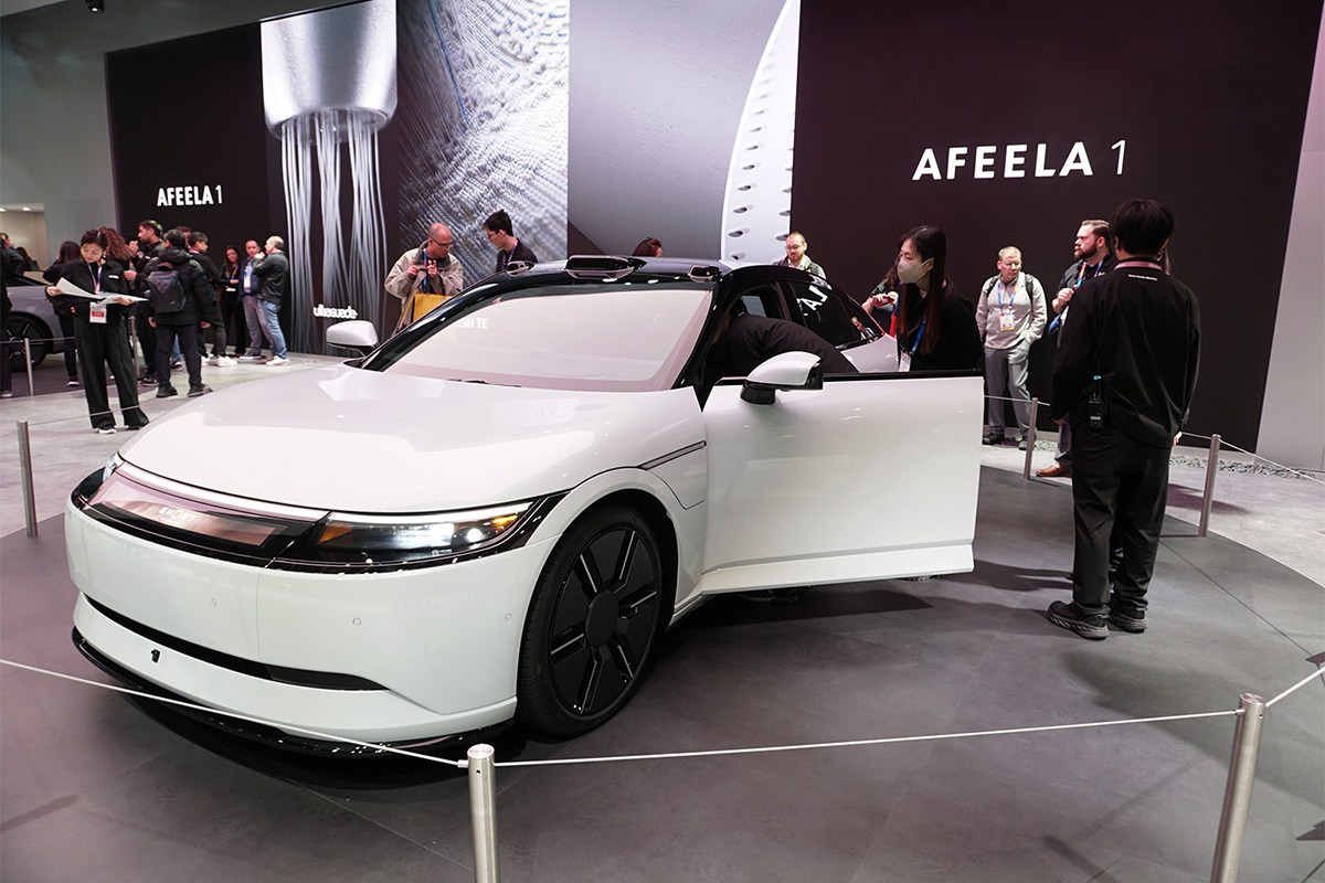 ＜試乗レポート＞「AFEELA 1」は最先端のエンターテインメントEV、CES会場で体験した圧倒的高品質 - PHILE WEB