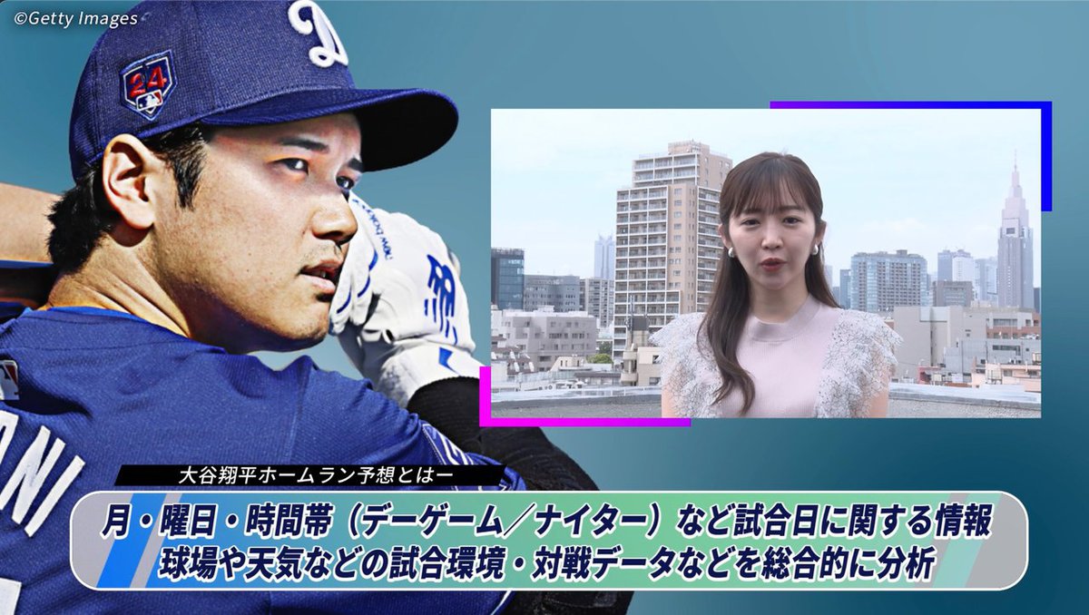 膨大なデータから算出「大谷翔平ホームラン予報」、ABEMAのMLB中継でスタート - PHILE WEB