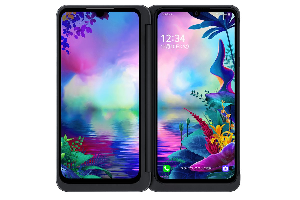 ソフトバンク、LGの2画面スマホ「G8X ThinQ」など'19-'20秋冬モデル発表。Xperia 5／AQUOS zero2も ...