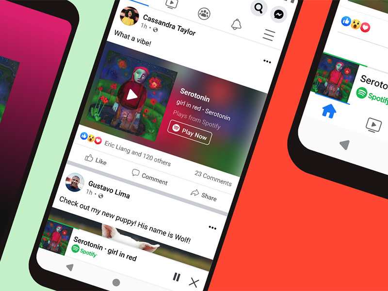 Facebook内でSpotifyを再生できる「ミニプレイヤー」機能追加 - PHILE WEB