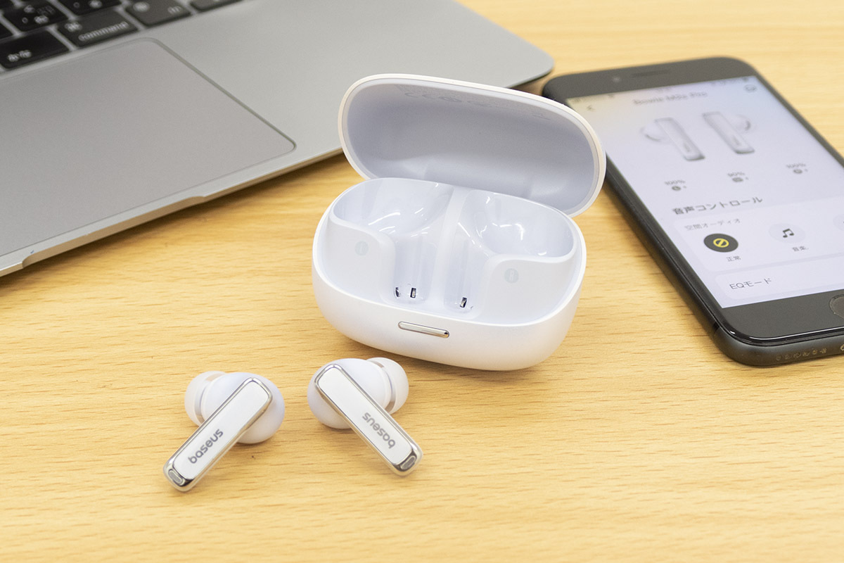 1万円ちょっとで “ほしい要素がすべて揃う” 完全ワイヤレス。Baseus「Bowie M2s Pro」をレビュー (1/2) - PHILE WEB